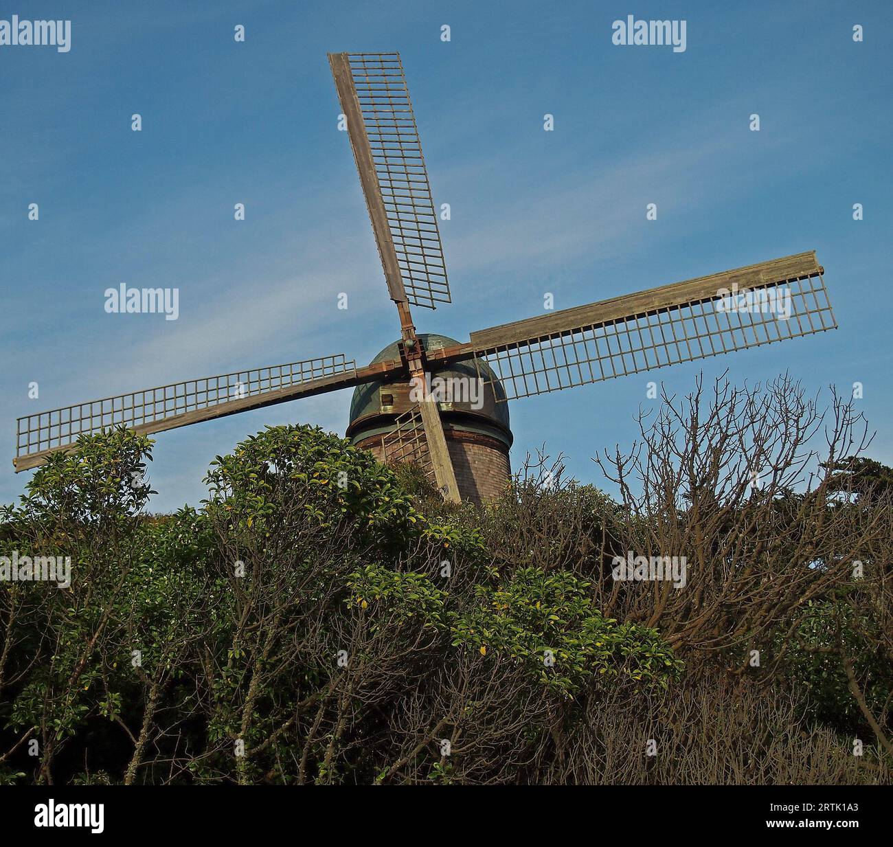 windmill in Golden Gate Park, San Francisco, California Stock Photo - Alamy