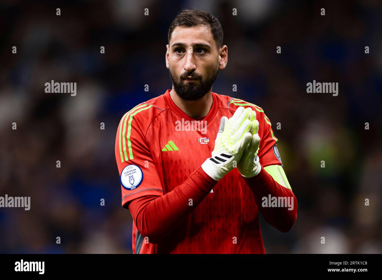 Gianluigi Donnarumma of Italy gestures during the UEFA EURO 2024 ... Gianluigi Donnarumma of Italy gestures during the UEFA EURO 2024 ...