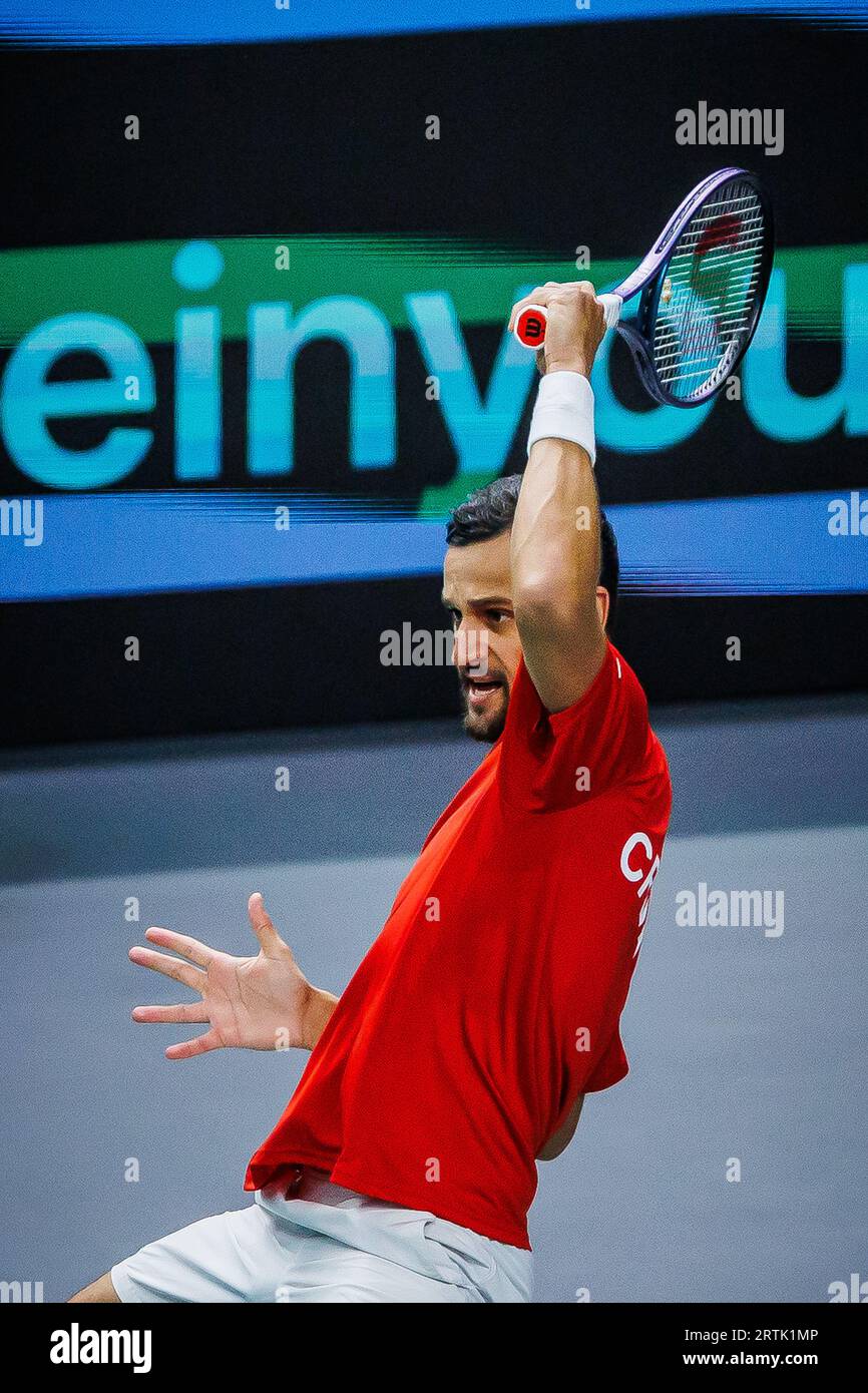 Split, Croatia. 13th Sep, 2023. SPLIT, CROATIA - SEPTEMBER 13: Mate ...