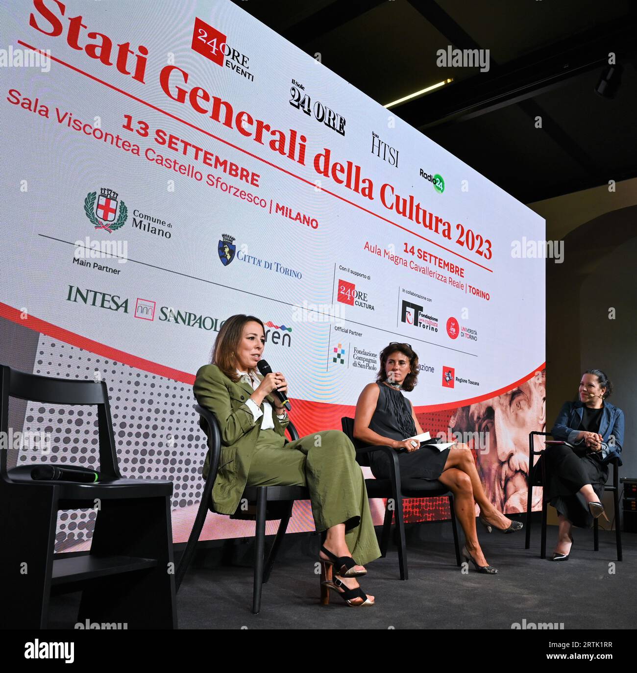 Milan, . 13th Sep, 2023. Milan, Italy GENERAL STATES OF CULTURE 2023 In ...