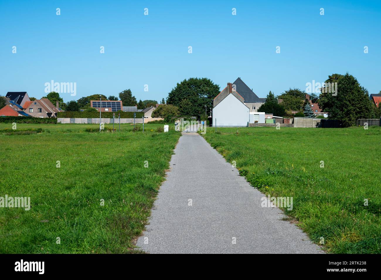 Essen, Antwerp Province, Belgium, September 9, 2023 - Bending country ...