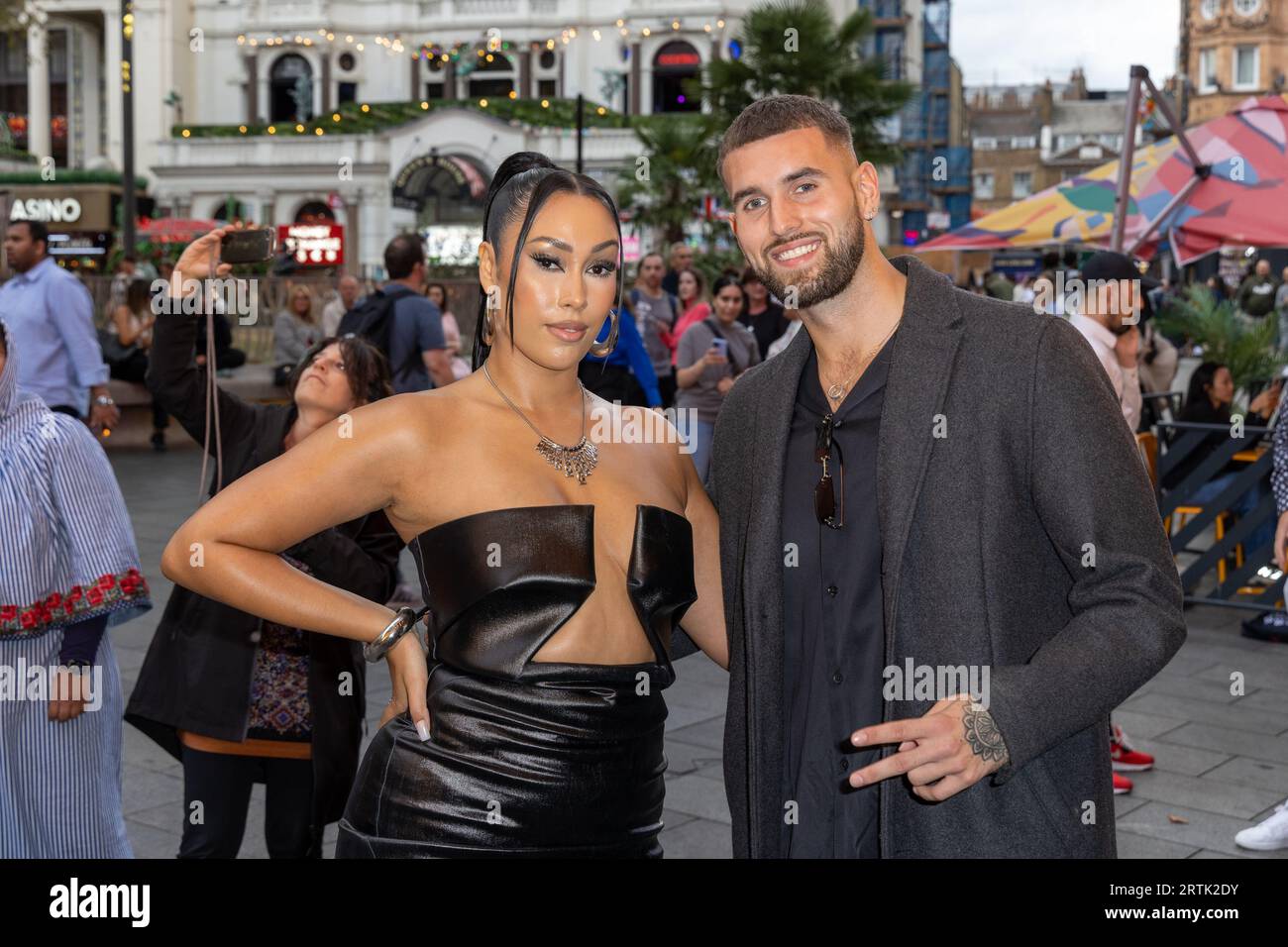 London, UK. 13th Sep, 2023. Snoochie Shy and her brother Zachariah ...