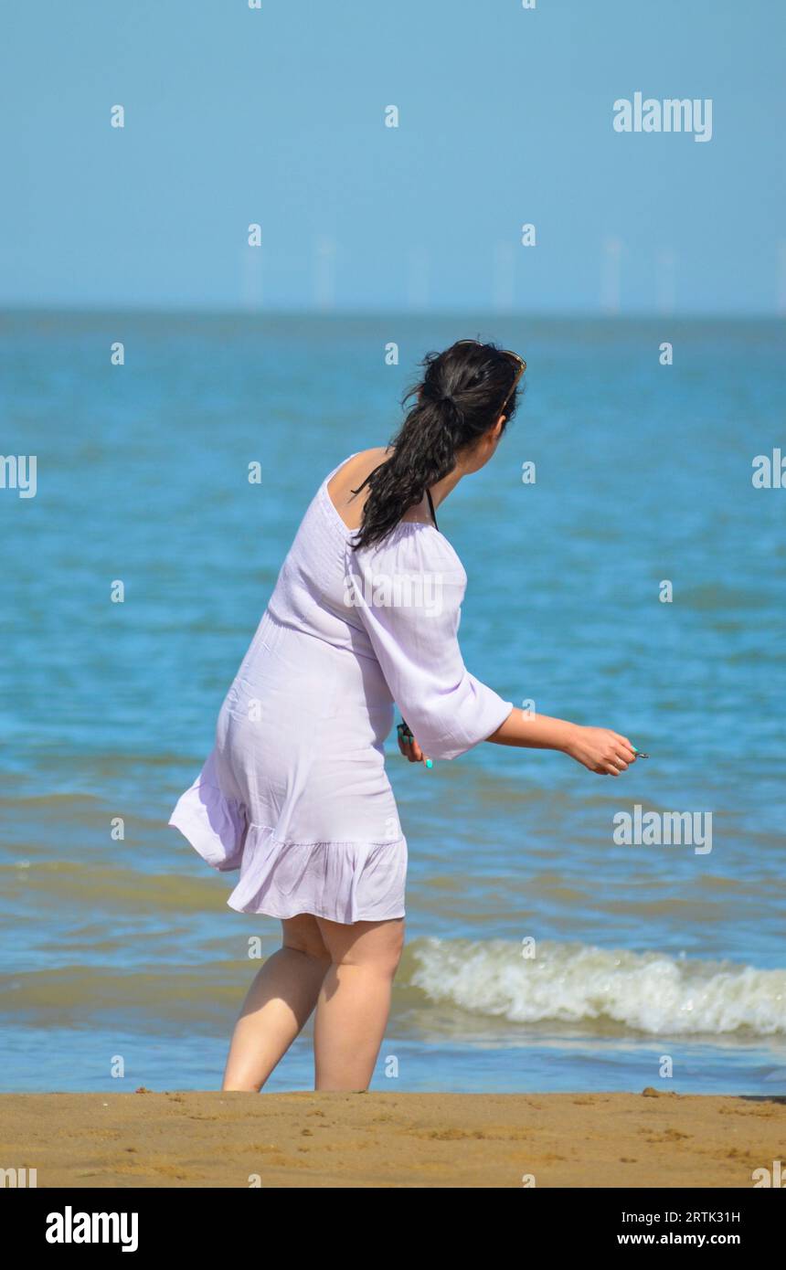 Reminiscing about the summer holidays Stock Photo - Alamy
