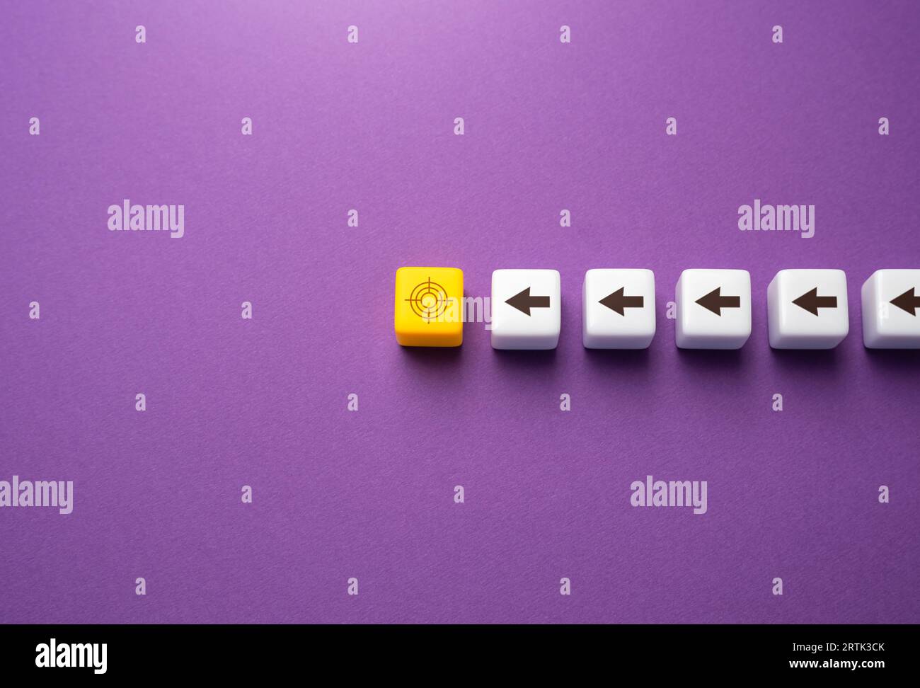Reach the target. Metaphor for achieving a task. Climb to success ...