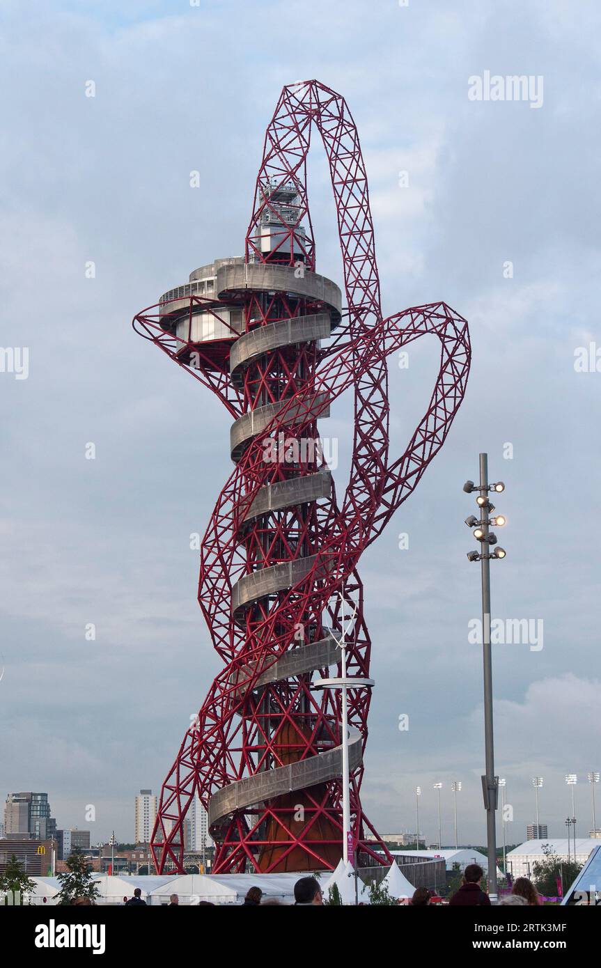 Arcelormittal orbit tower hi-res stock photography and images - Alamy