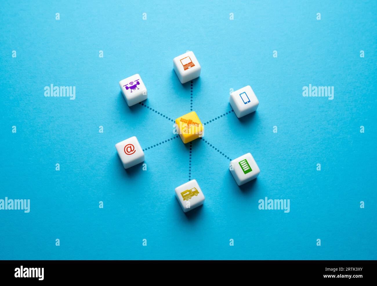 Satellite Internet and Internet of Things. Connects everyday objects ...