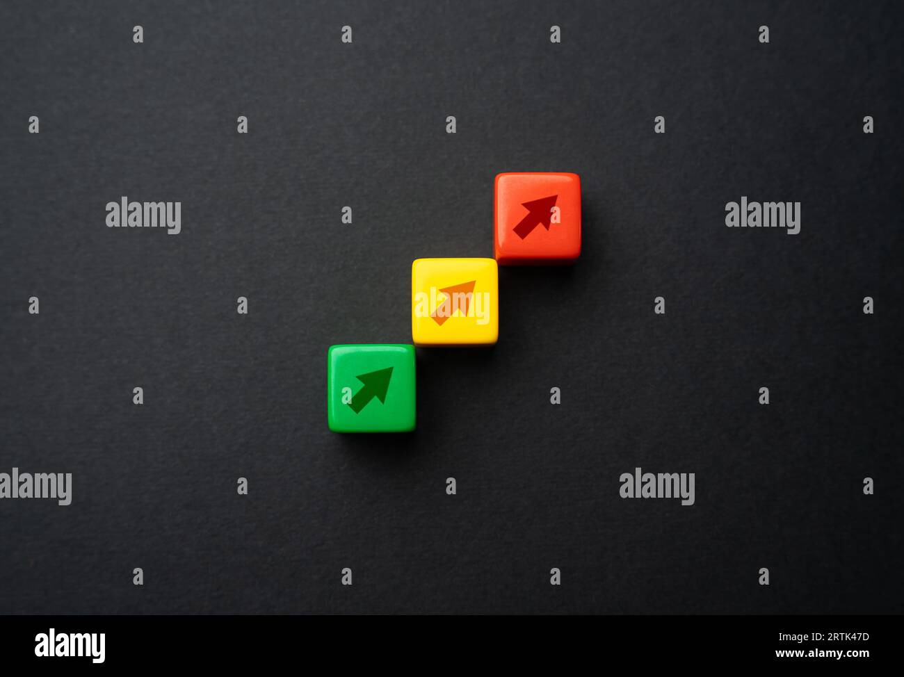 The ascent is in three stages. Passing the steps according to the ...
