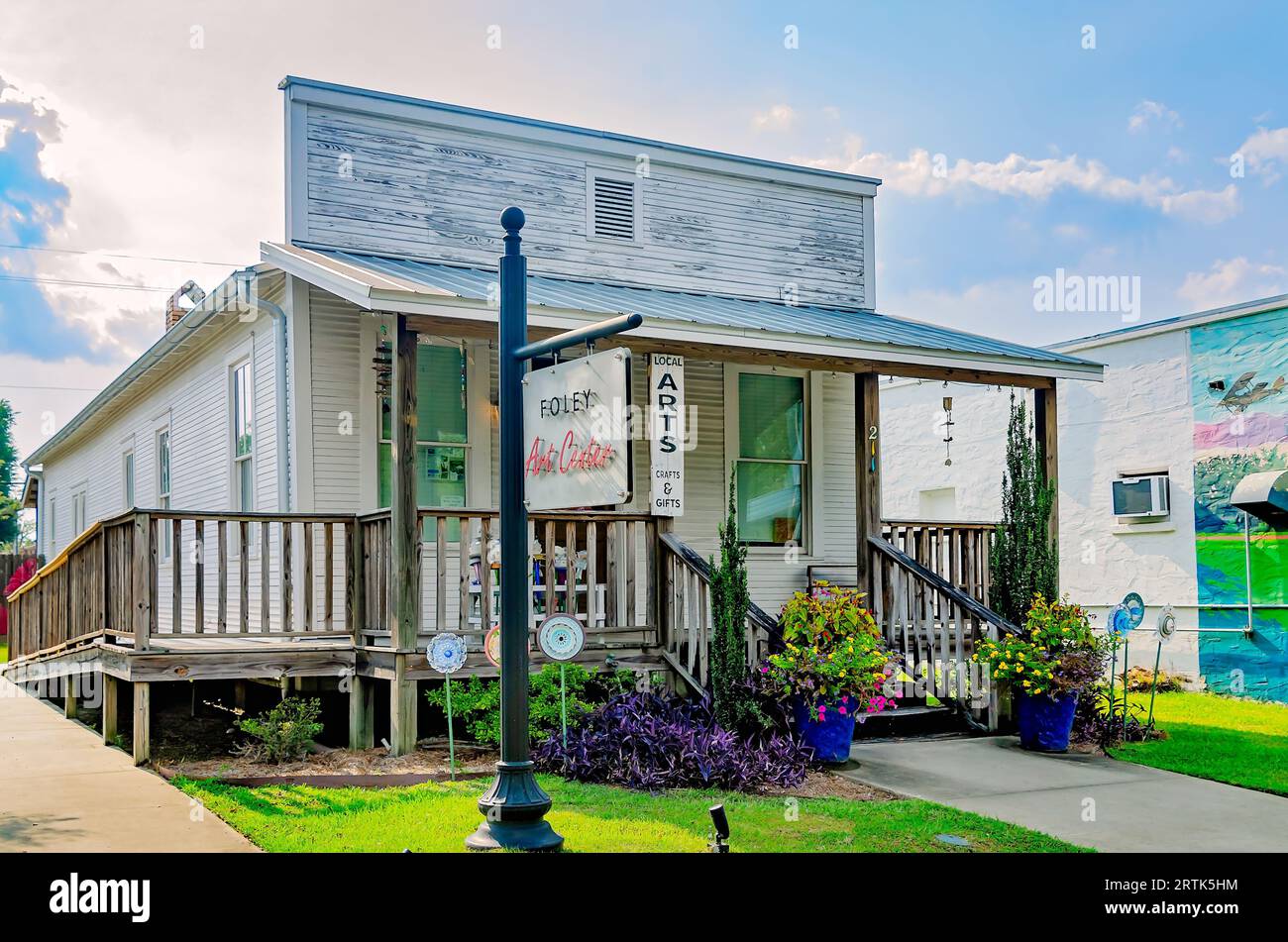 Foley Art Center is pictured in the historic Claude Peteet Real Estate ...