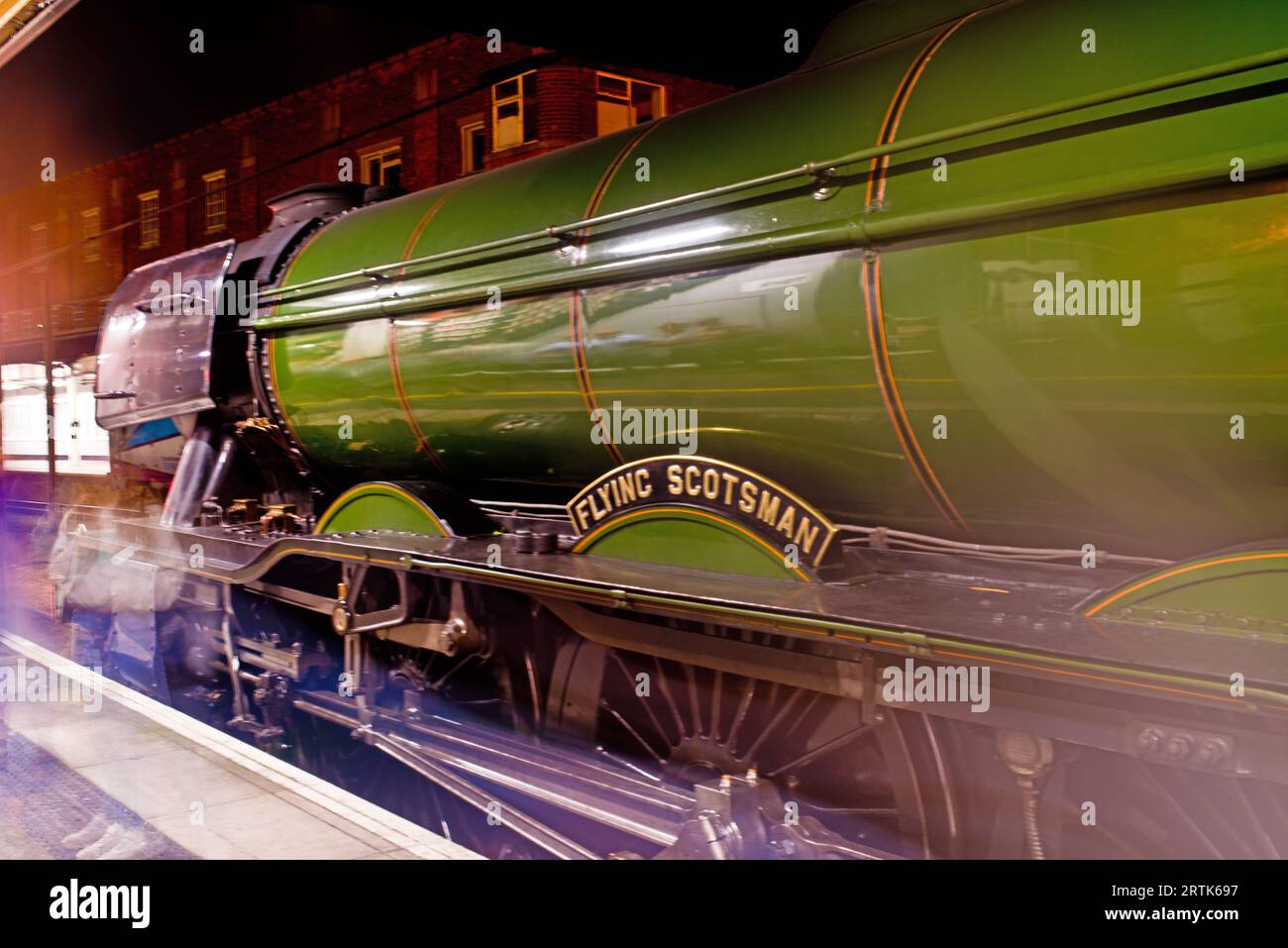A3 Pacific No 60103 Flying Scotsman at York Railway Station, Yorkshire ...