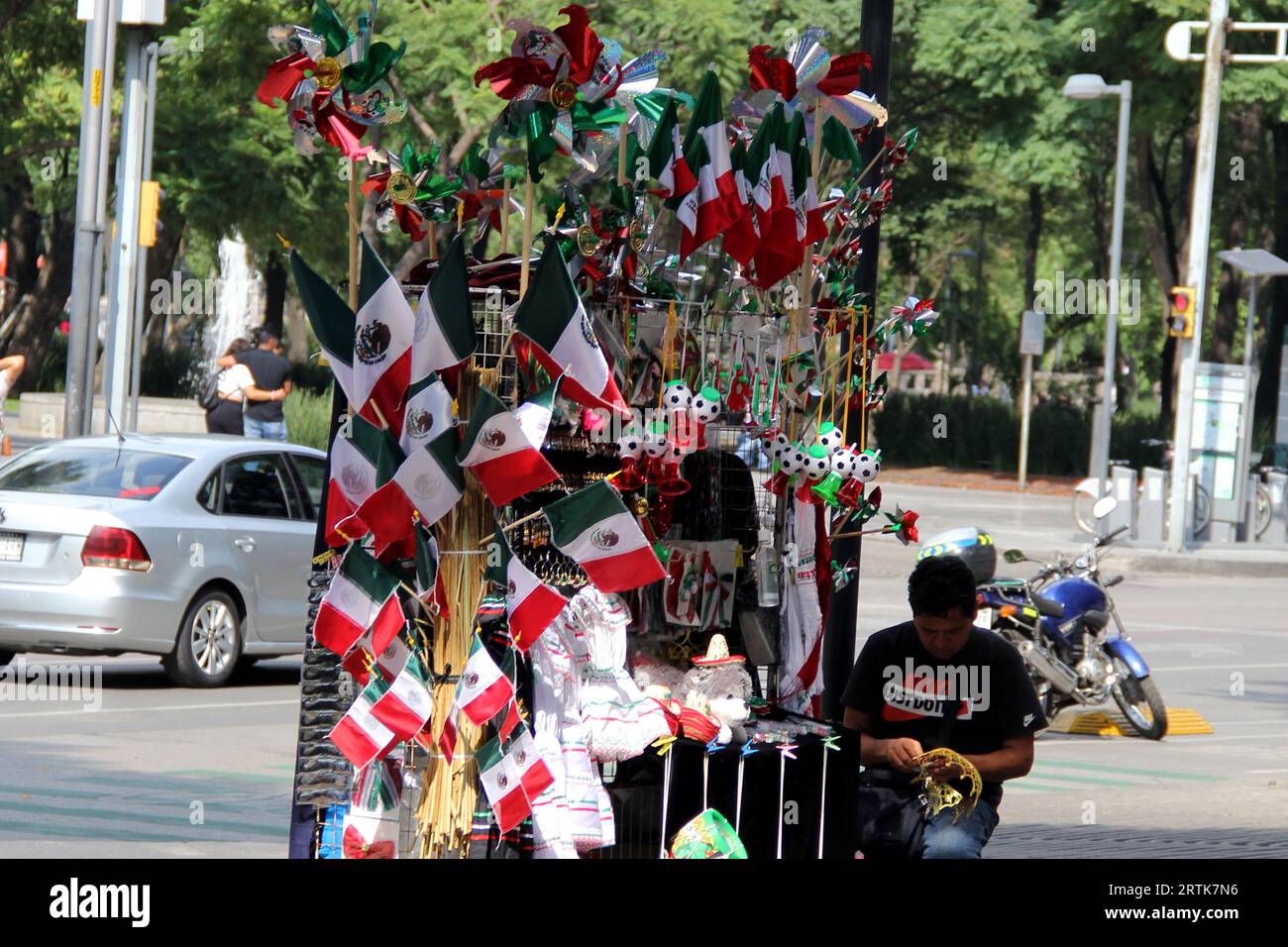 Mexico City, Mexico - September 6, 2023: Street stall selling Mexican ...