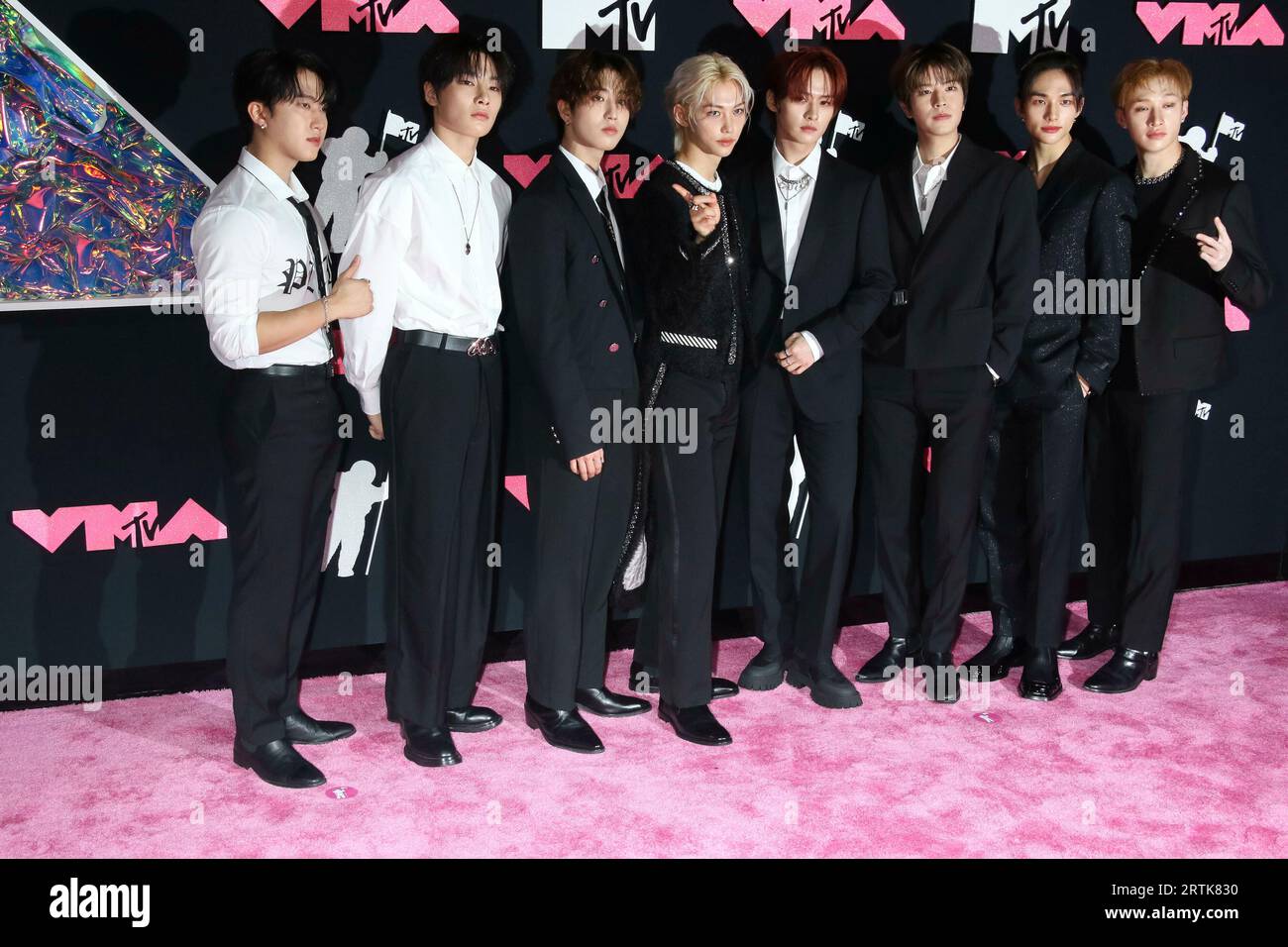 Changbin, I.N, Han, Felix, Lee Know, Seungmin, Hyunjin and Bang Chan of ...