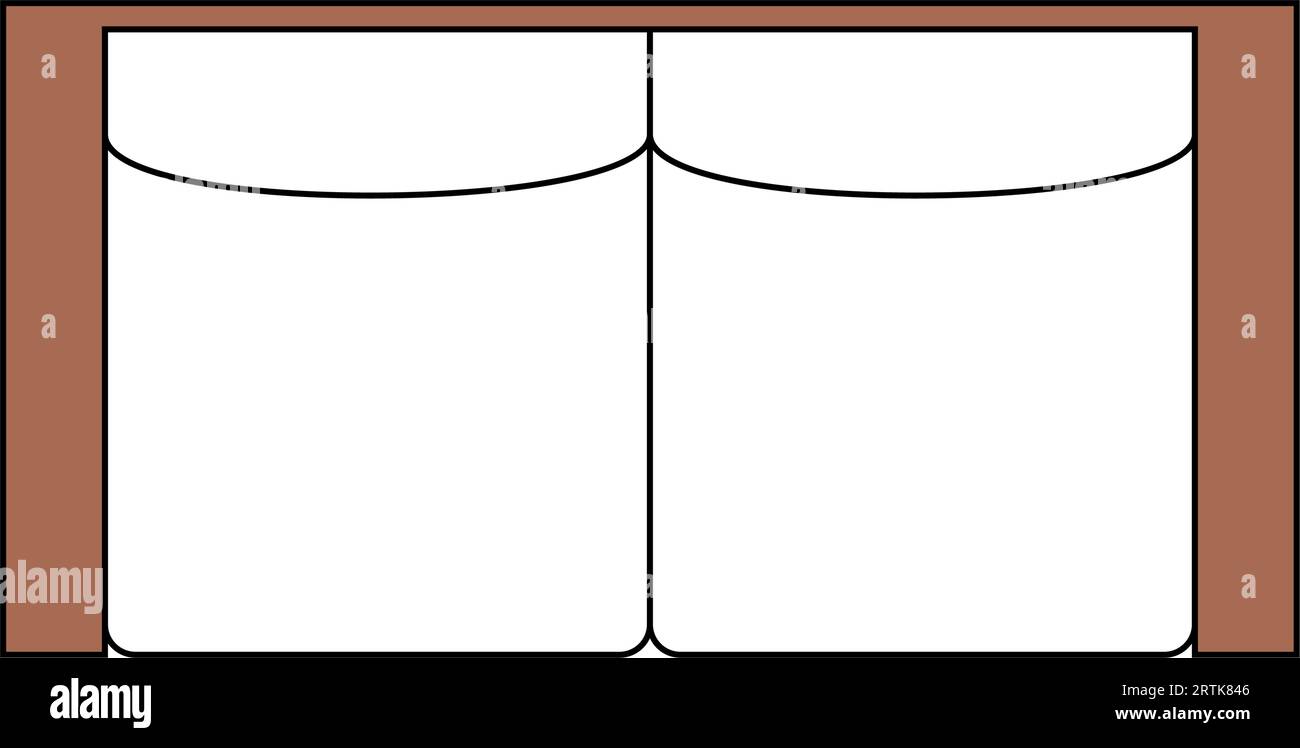 Sofa 2 seater Top view vector illustration design Stock Vector Image ...