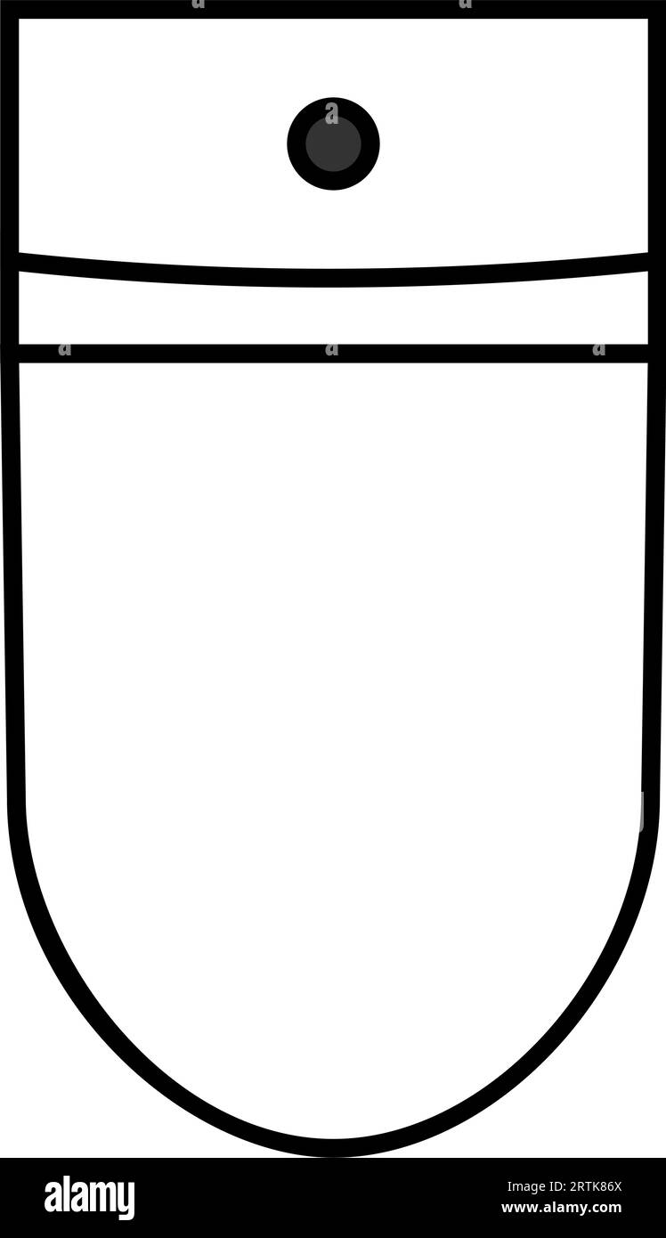 Toilet bowl Top view vector illustration design Stock Vector Image ...