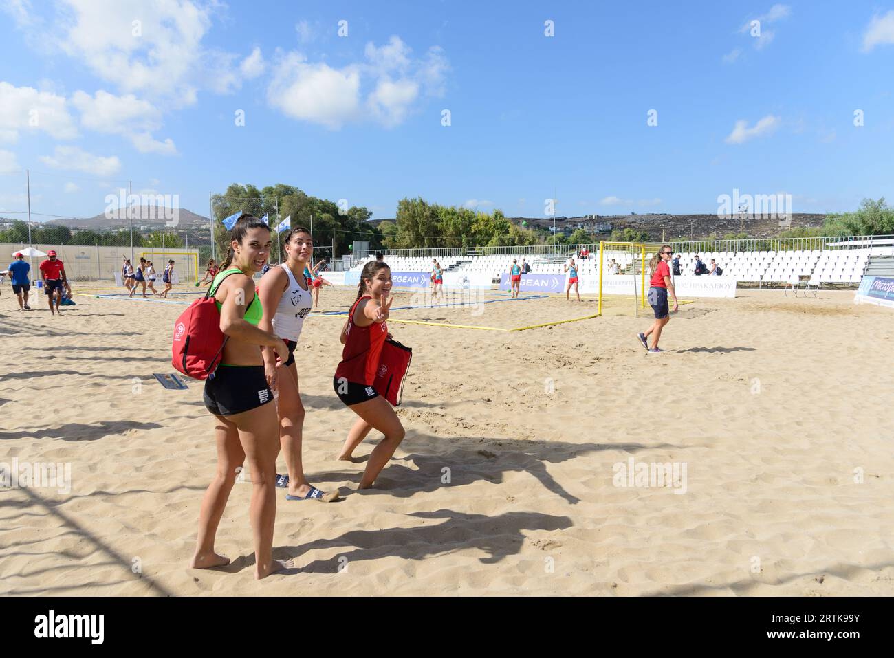 Heraklion, Crete, Greece, 9 September 2023. 3rd Mediterranean Beach ...