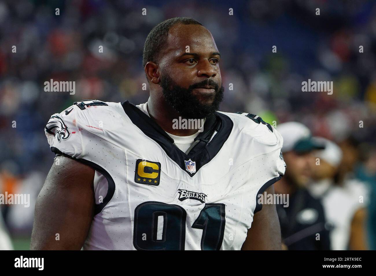 Philadelphia Eagles' Fletcher Cox during an NFL football game against ...