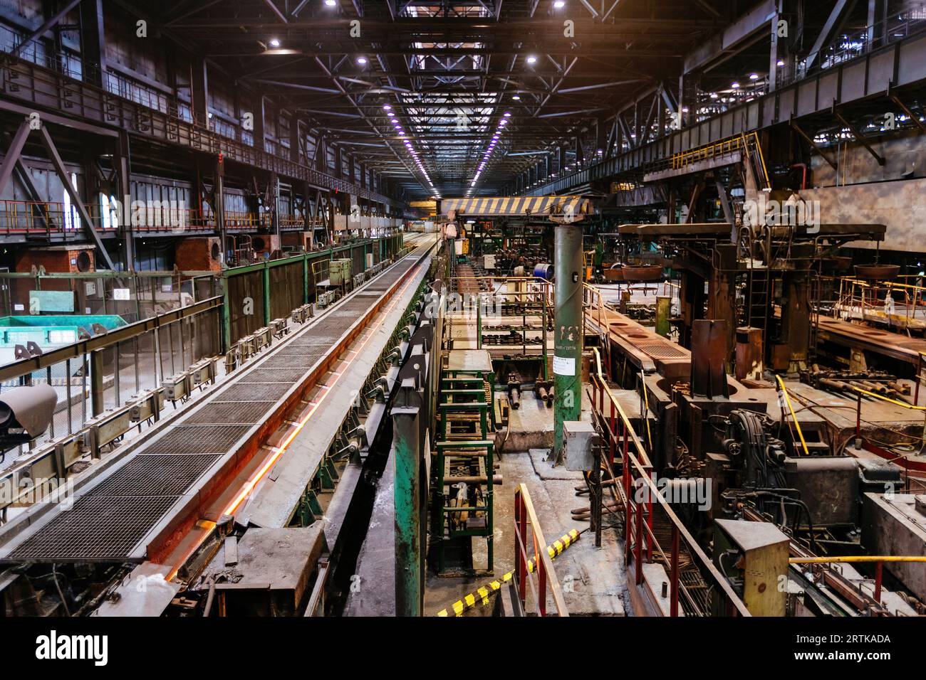 Steel rolling machine factory hi-res stock photography and images - Alamy