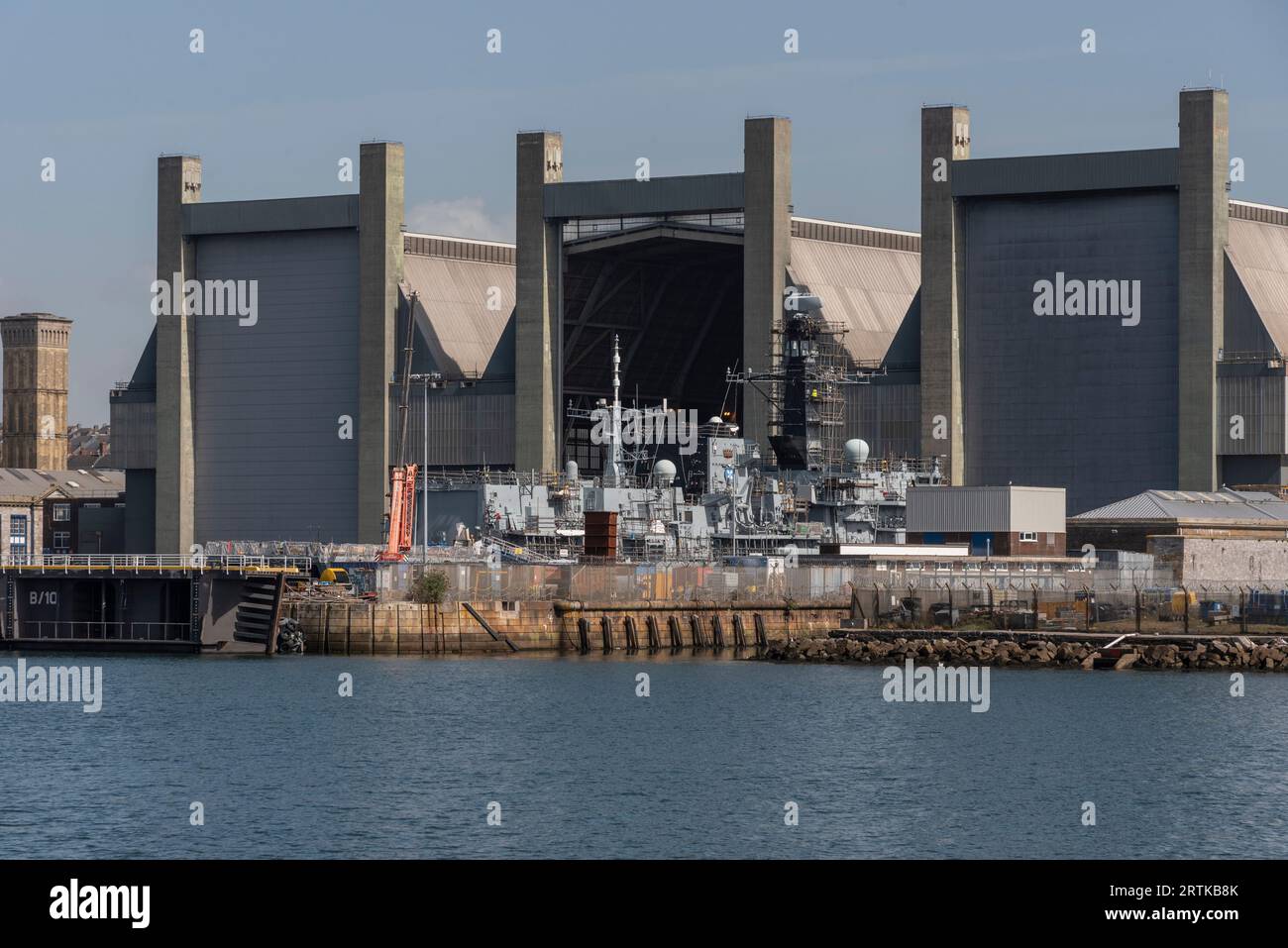 Devonport Dockyard, Plymouth, Devon, England, UK. 6 September 2023 ...