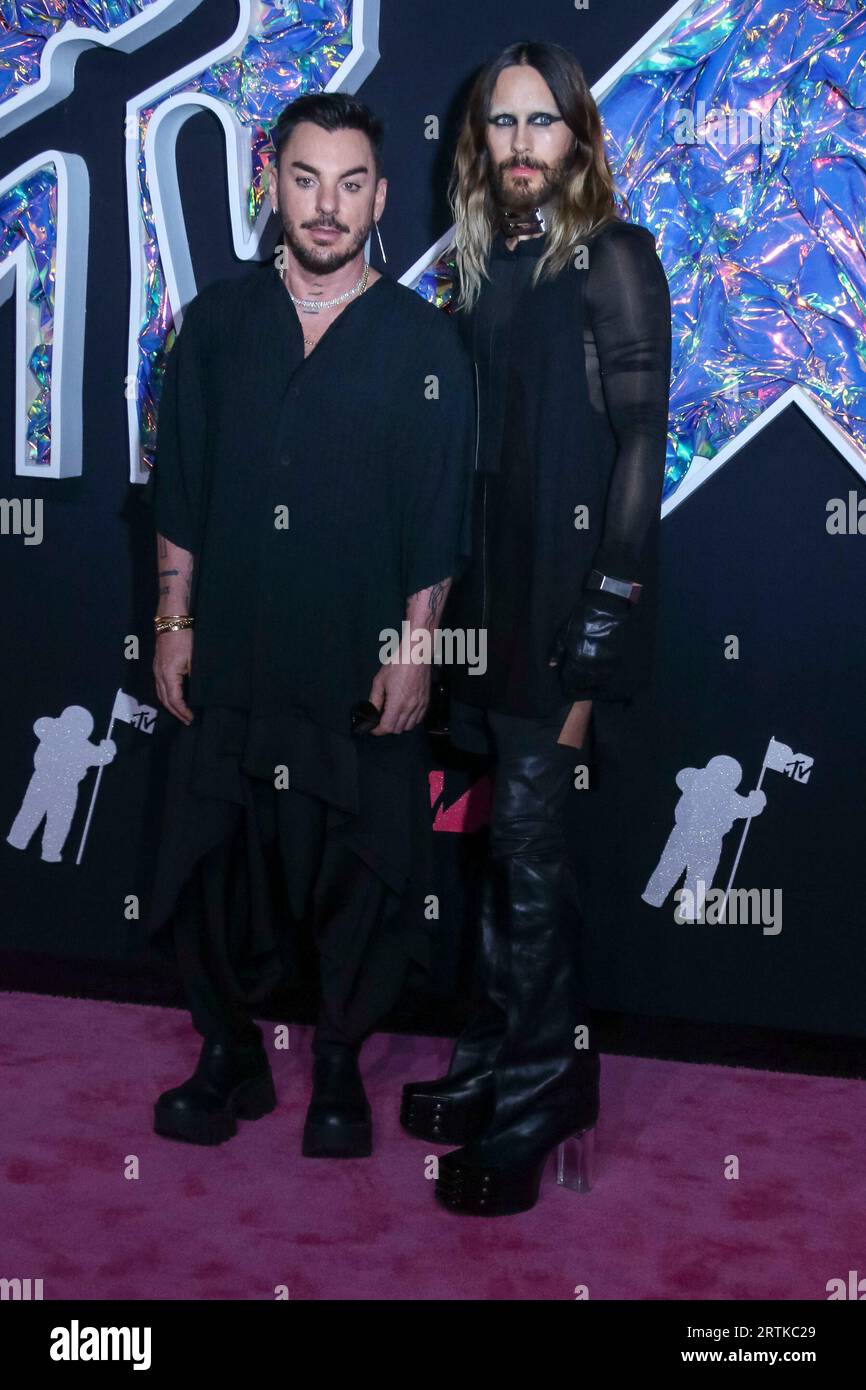 Shannon Leto and Jared Leto of 'Thirty Seconds to Mars' arrive on the ...