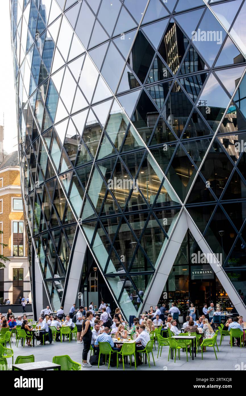 The gherkin restaurant hi-res stock photography and images - Alamy