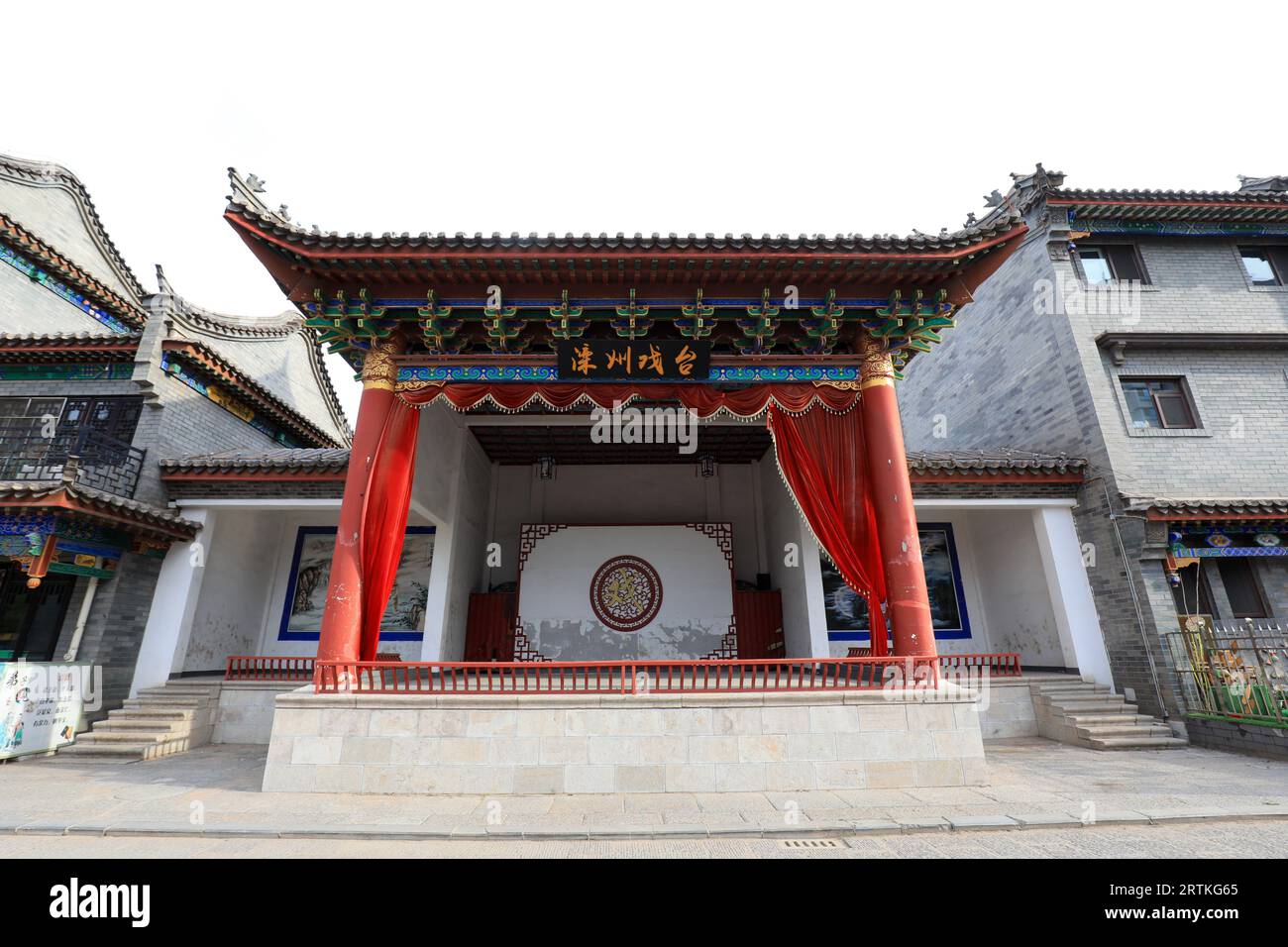 Luanzhou, China - June 6, 2021: traditional classical stage ...
