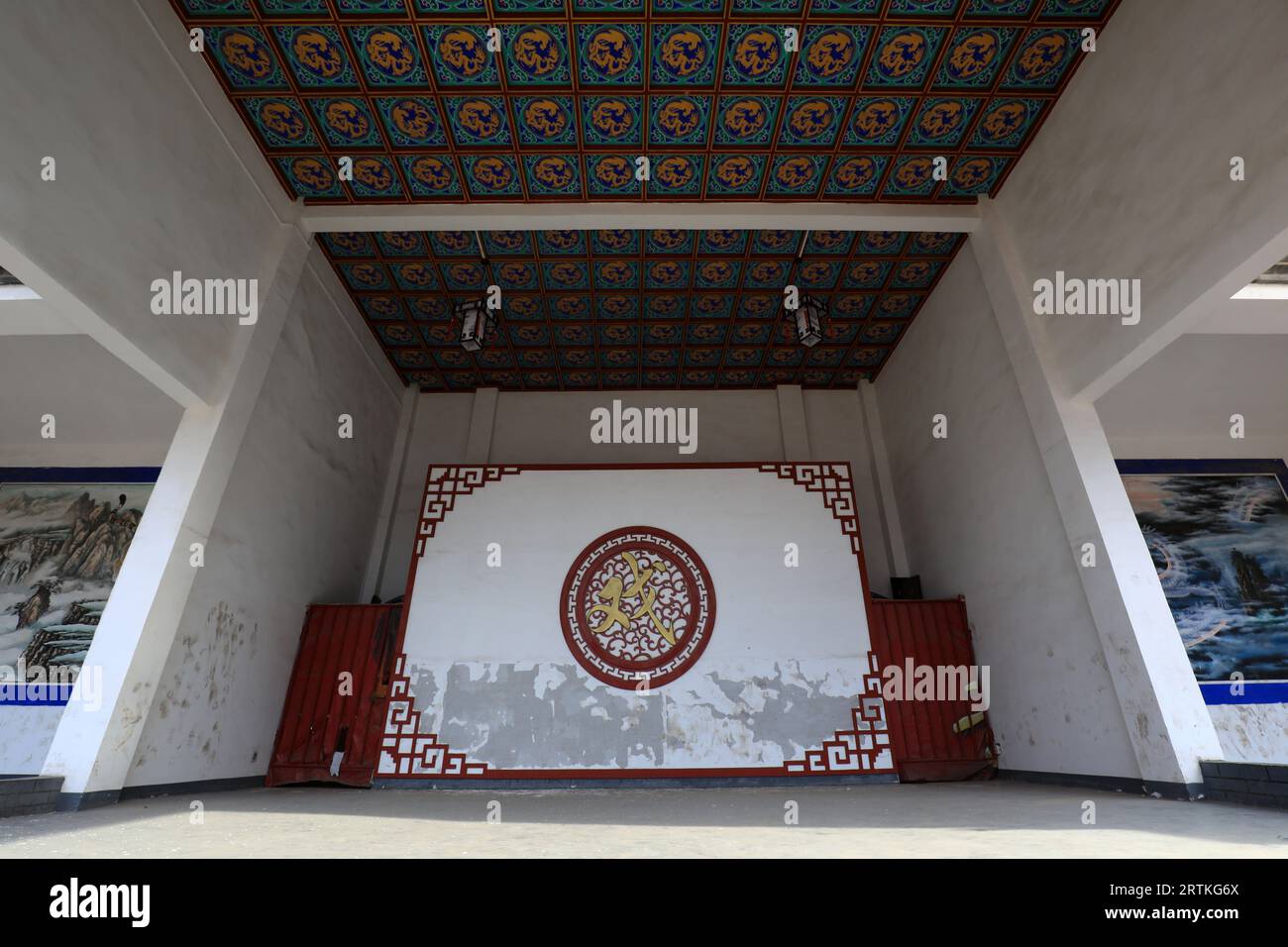 Luanzhou, China - June 6, 2021: traditional classical stage ...