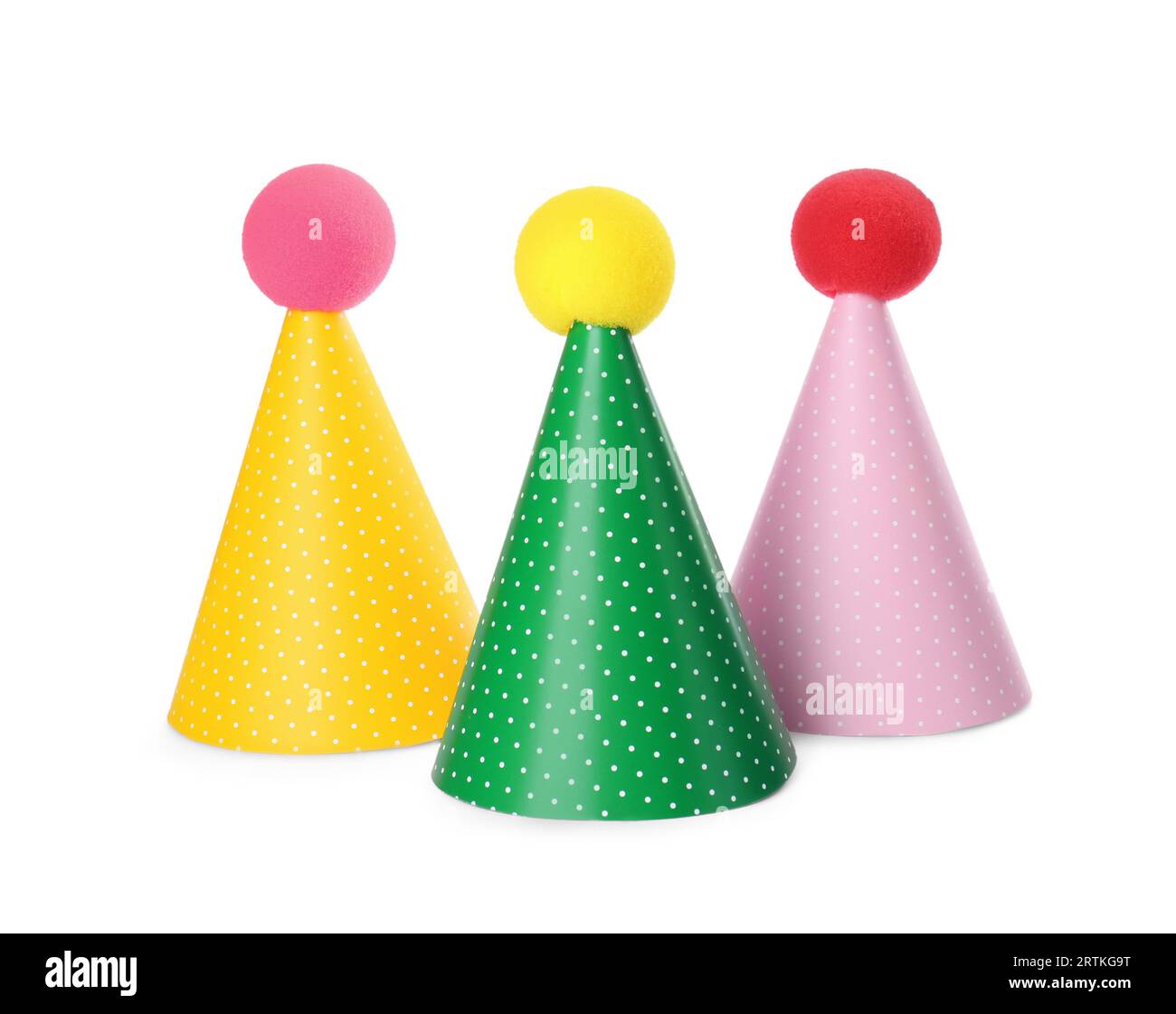 Set birthday party decorations Cut Out Stock Images & Pictures - Alamy