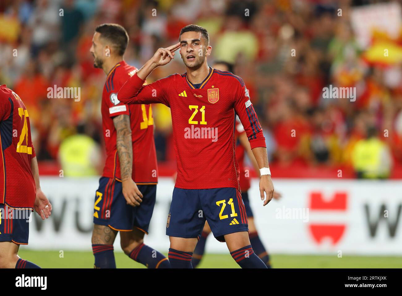 Granada, Spain. 12th Sep, 2023. Ferran Torres (ESP) Football/Soccer ...