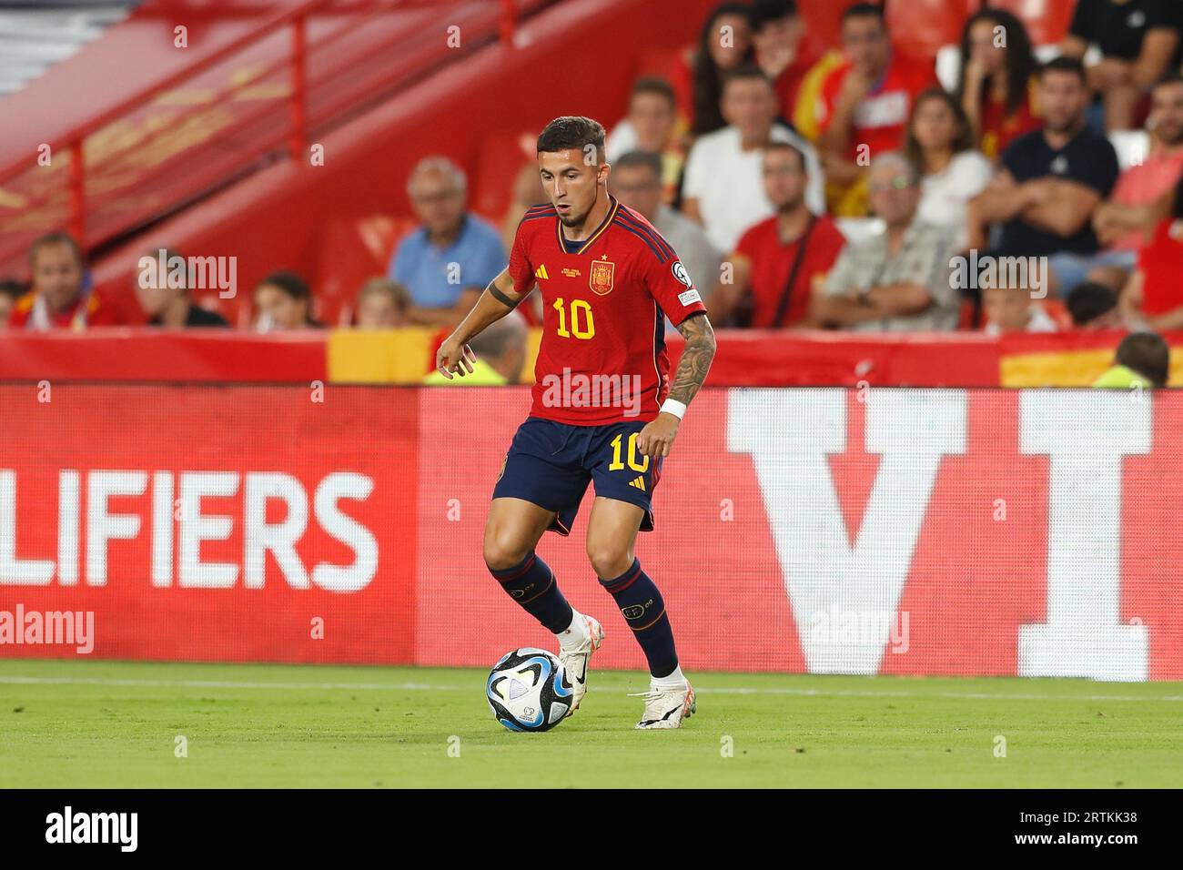 Granada, Spain. 12th Sep, 2023. Yeremy Pino (ESP) Football/Soccer ...