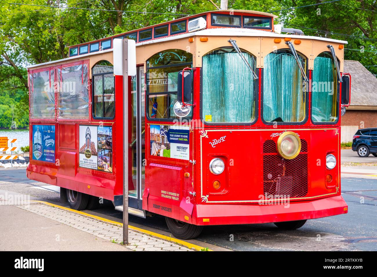 Stillwater, MN, USA - June 5, 2022: The Stillwater Trolley Stock Photo ...