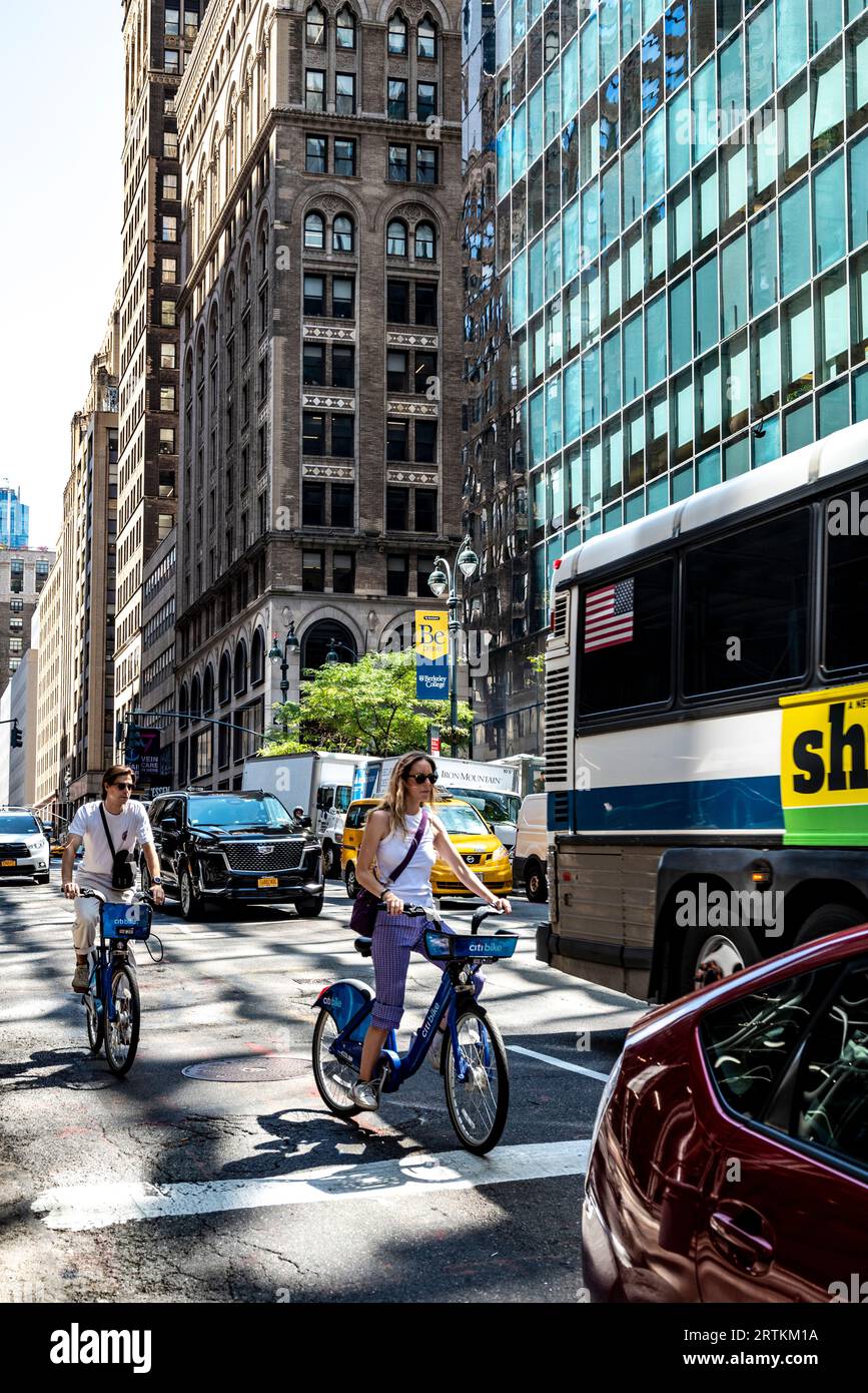 Cycling in New York City is a popular mode of transportation and a ...