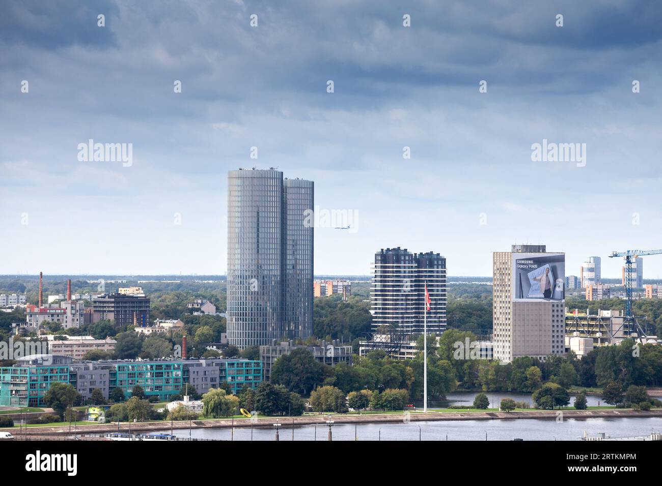 Picture of the business district skyline of skyscrapers of the kipsala ...
