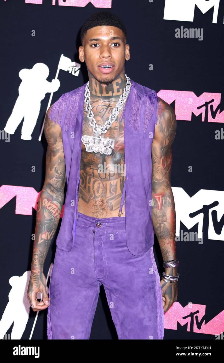 September 12, 2023, Newark, New York, USA: Rapper NLE CHOPPA seen on ...