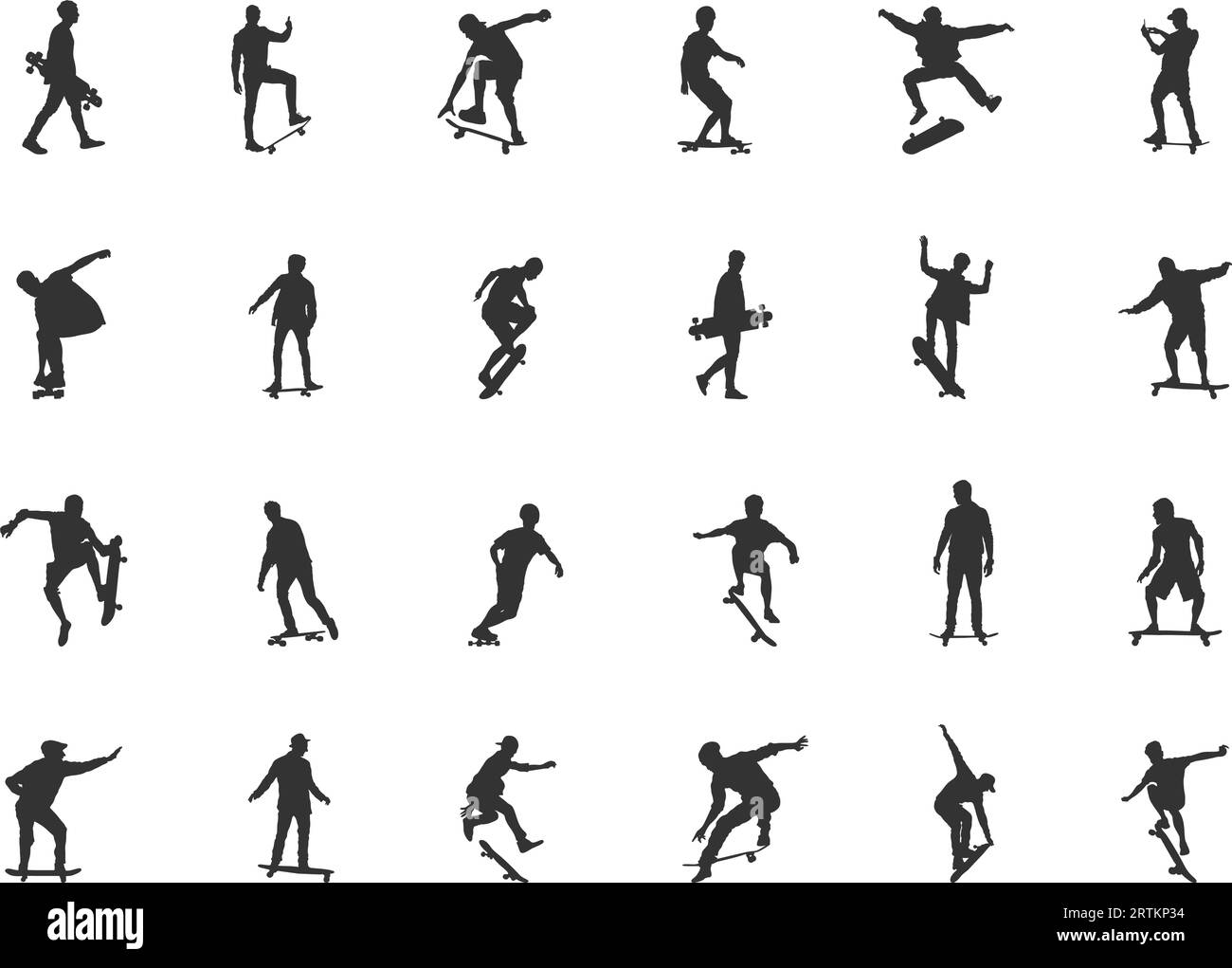 Skateboarding silhouette, Skate silhouette, Skateboard silhouettes ...