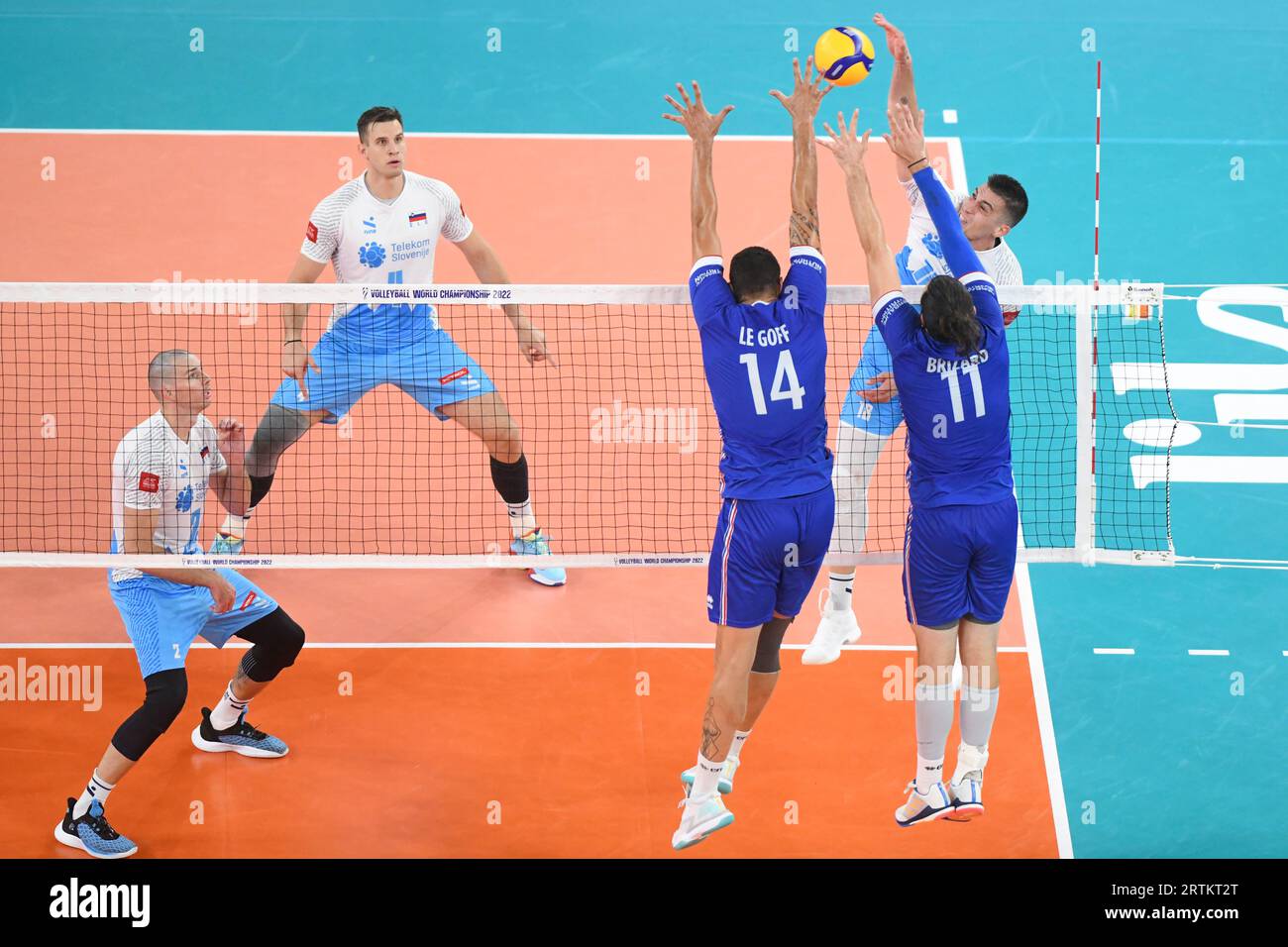 Klemen Cebulj (Slovenia), Nicolas Le Goff, Antoine Brizard (France ...