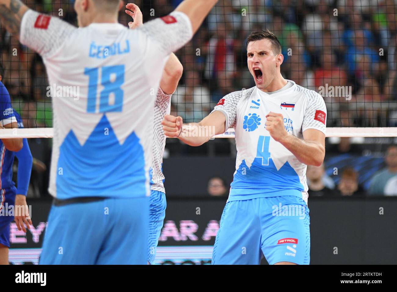 Jan Kozamernik, Klemen Cebulj (Slovenia). Volleyball World Championship ...