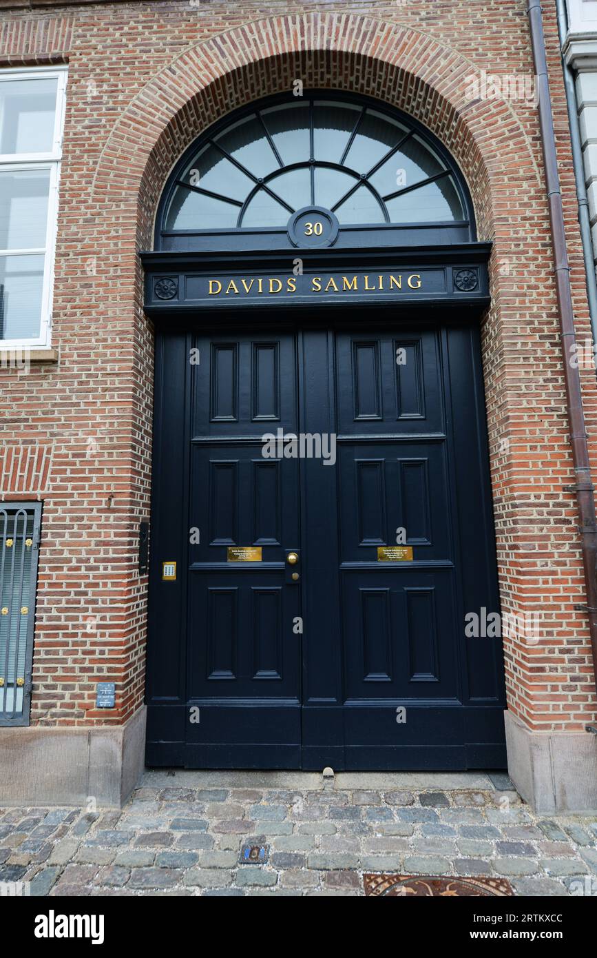 Entrance to the Davids Samling ( The David Collection ) on ...