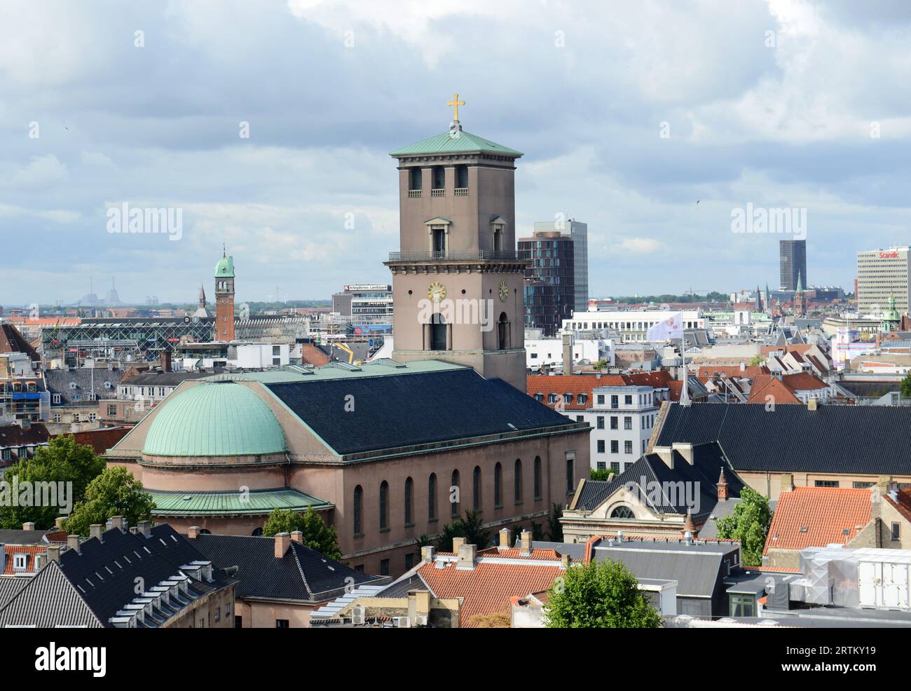 The Church of Our Lady Cathedral in Copenhagen, Denmark Stock Photo - Alamy