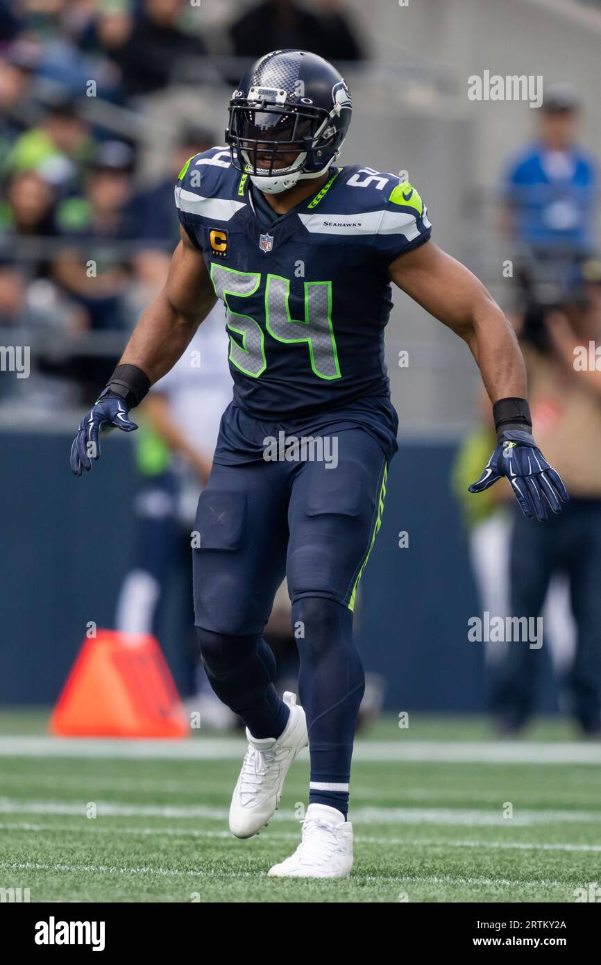 Seattle Seahawks linebacker Bobby Wagner (54) during an NFL football ...