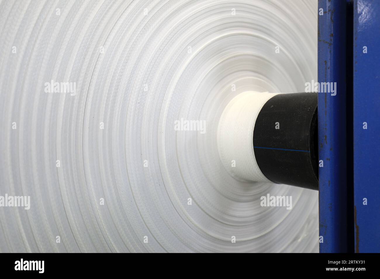 The spool is on the production line in a factory, North China Stock ...