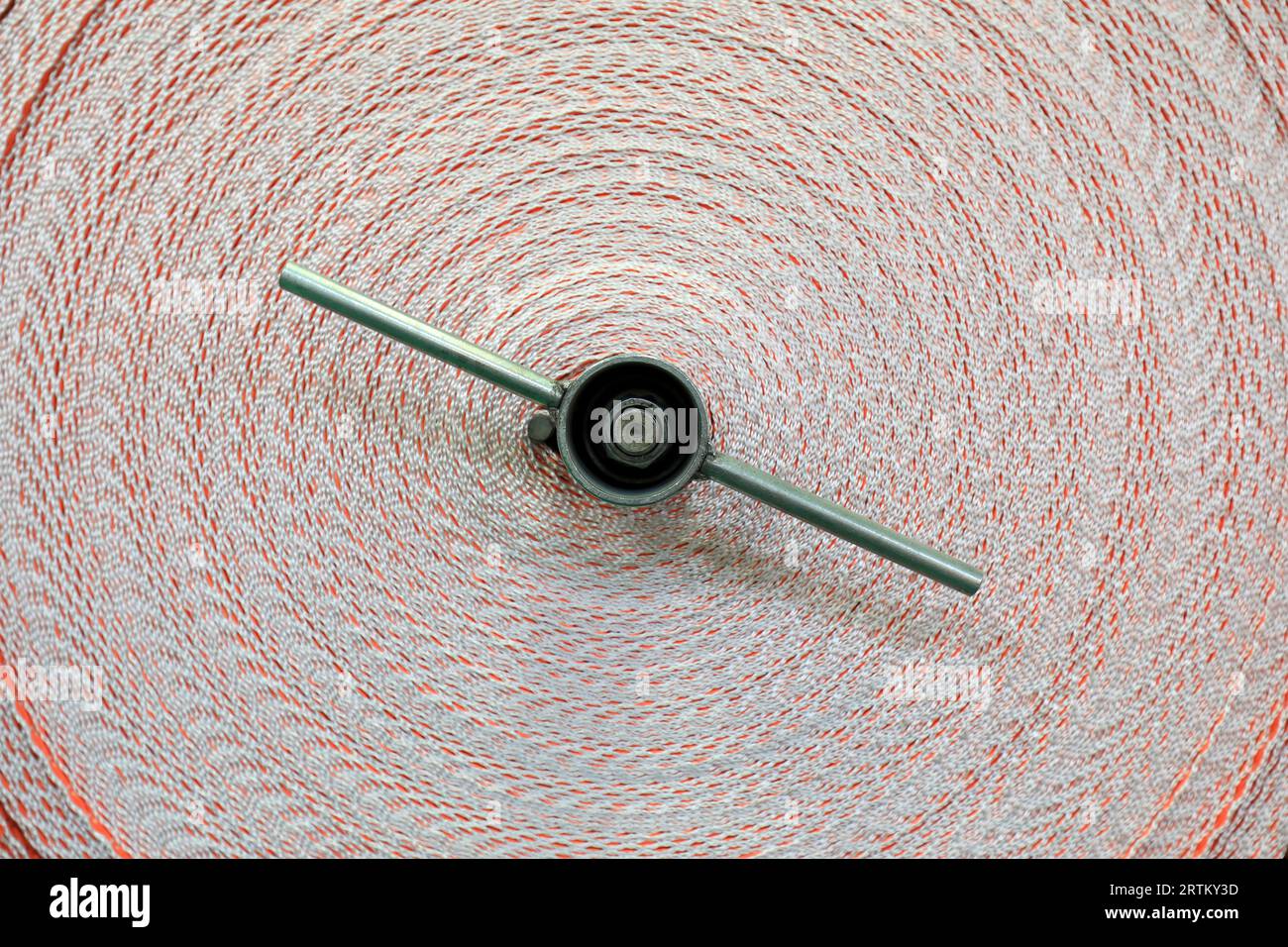 The spool is on the production line in a factory, North China Stock ...