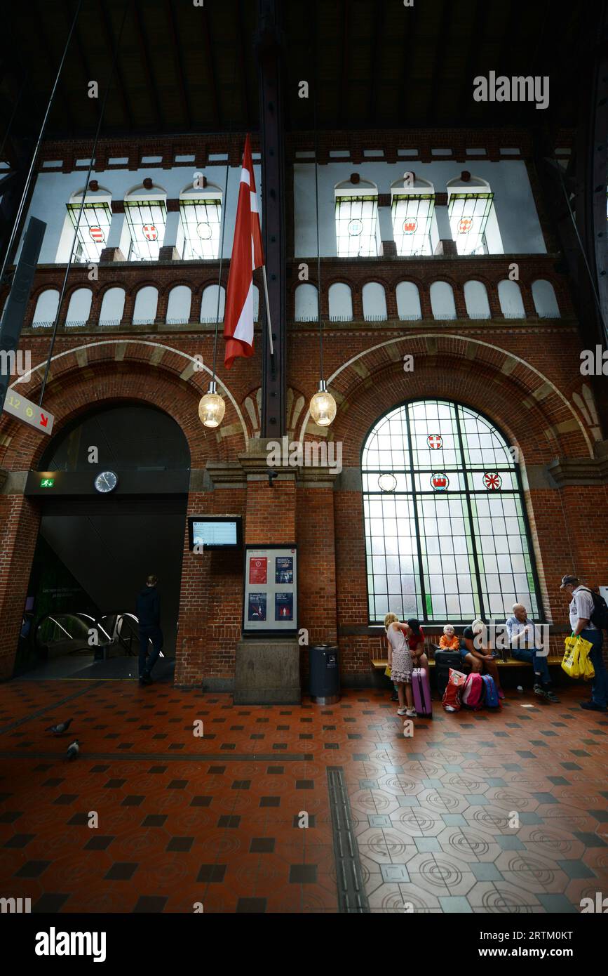 The Central Railway Station in Copenhagen, Denmark Stock Photo - Alamy