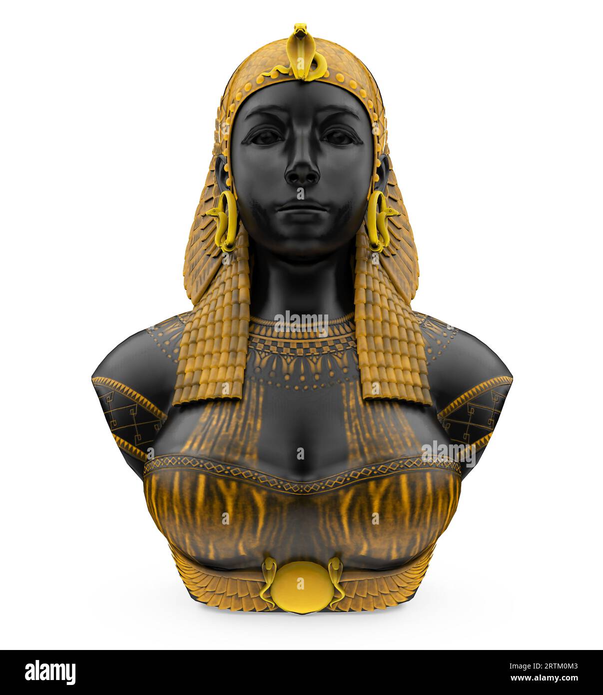 Head female statue ancient Cut Out Stock Images & Pictures - Alamy