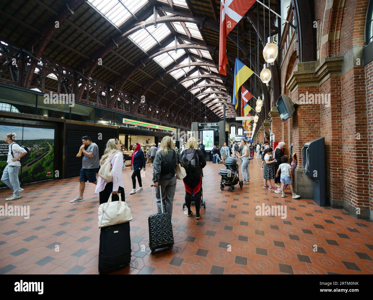 The Central Railway Station in Copenhagen, Denmark Stock Photo - Alamy