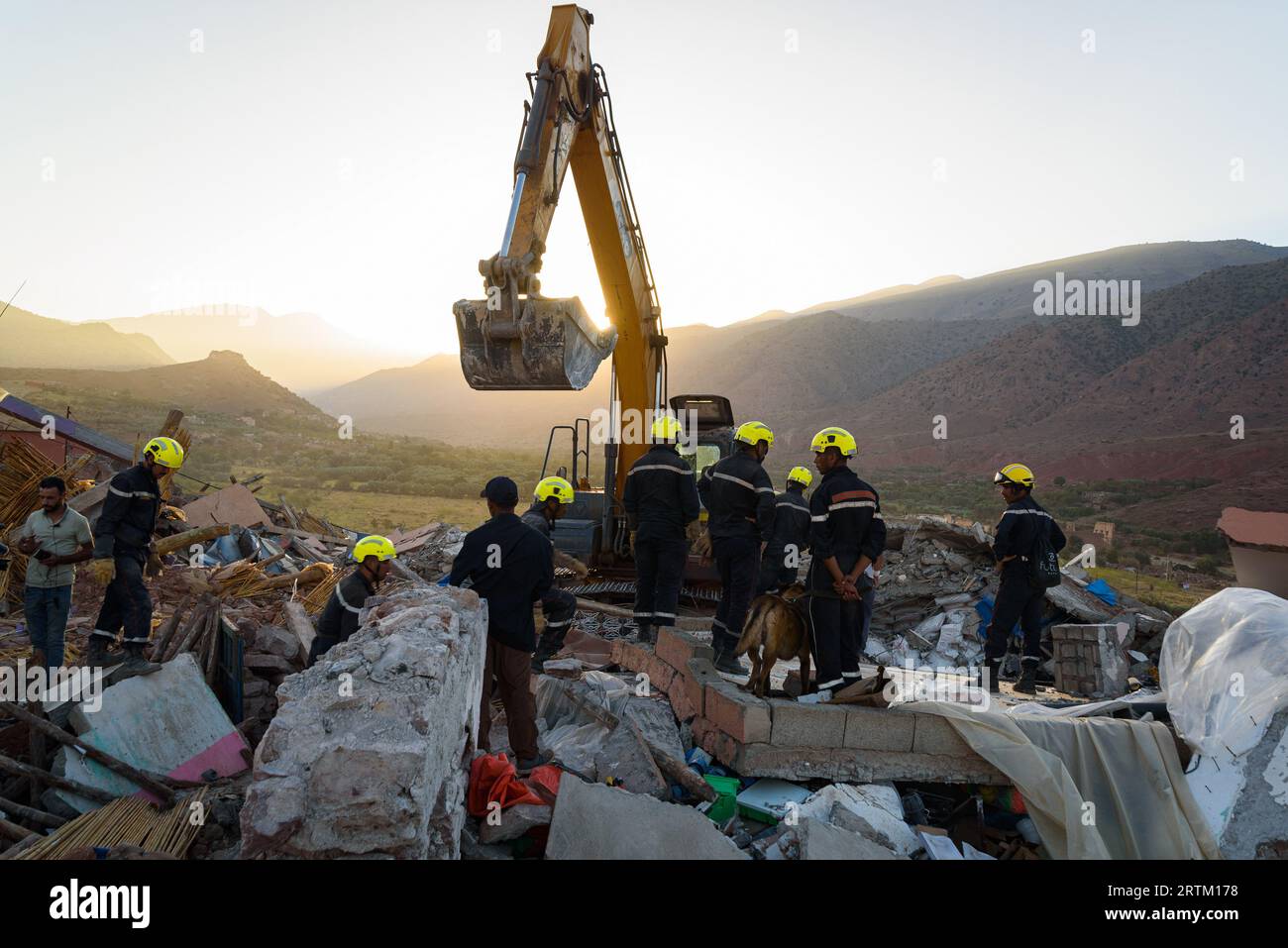 Destroyed digging hi-res stock photography and images - Alamy