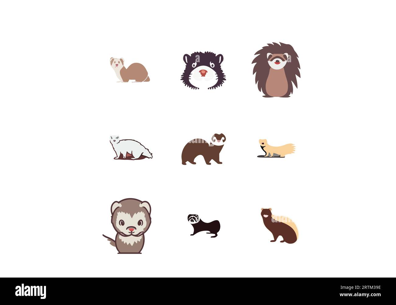 minimal style animal icon design illsutration Stock Vector Image & Art ...