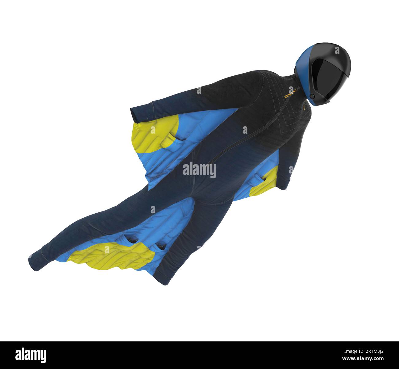 Wingsuit Flying Isolated Stock Photo - Alamy
