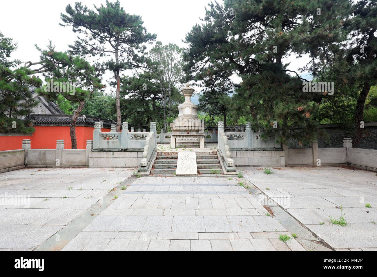 Beijing, China - June 26, 2021: Sun Chuanfang's cemetery, Chinese ...