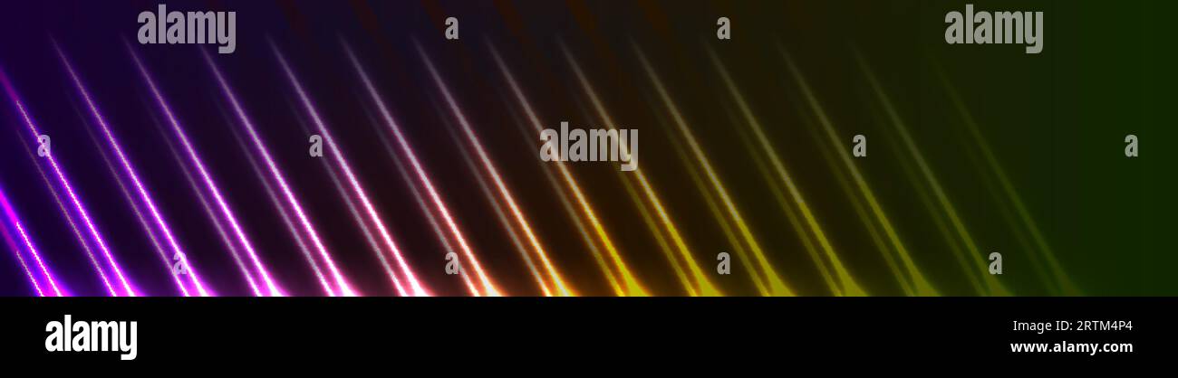 Colorful neon laser rays lines abstract futuristic background ...