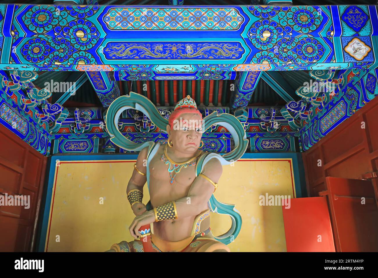 Beijing, China - June 26, 2021: the architectural landscape of Chinese ...