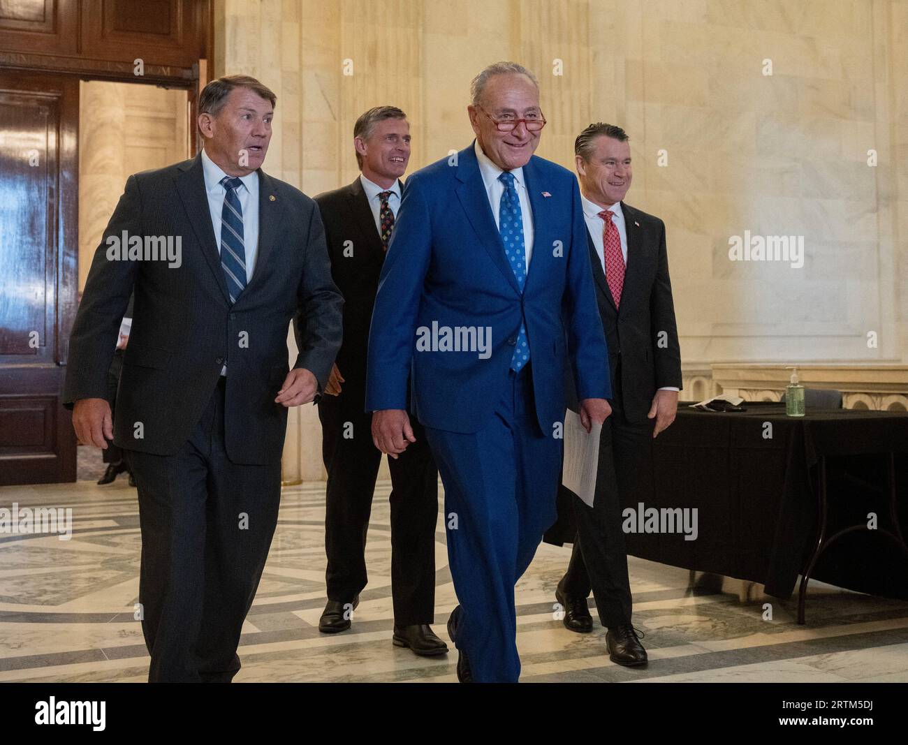 Washington, United States. 13th Sep, 2023. From left to right: United ...